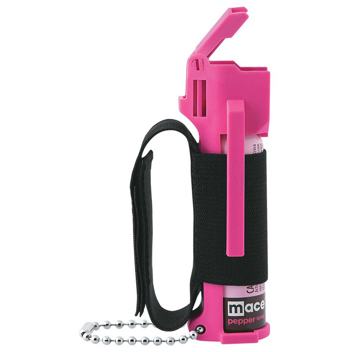Mace Hot Pink Pepper Spray, Jogger Model - Shoot Straight