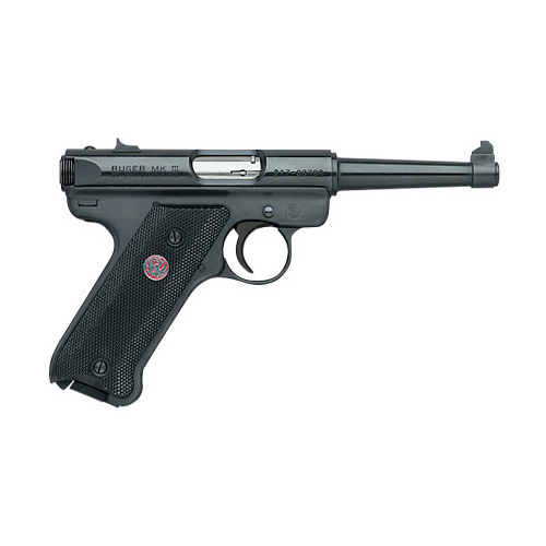Ruger Mark III Standard 10104 4.75" Alloy Steel Barrel 22 LR - Shoot ...