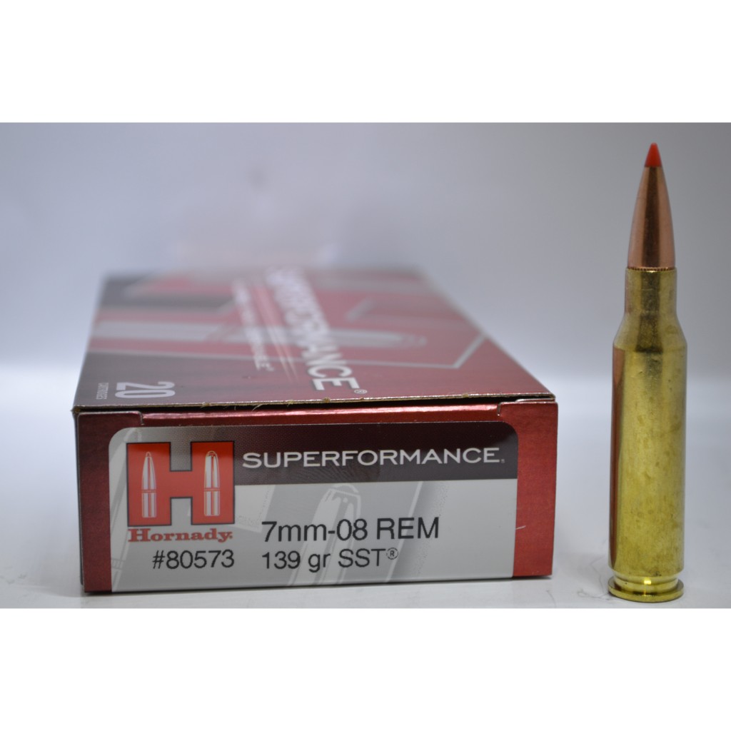 Hornady 7mm-08 Rem 139gr SST Superformance