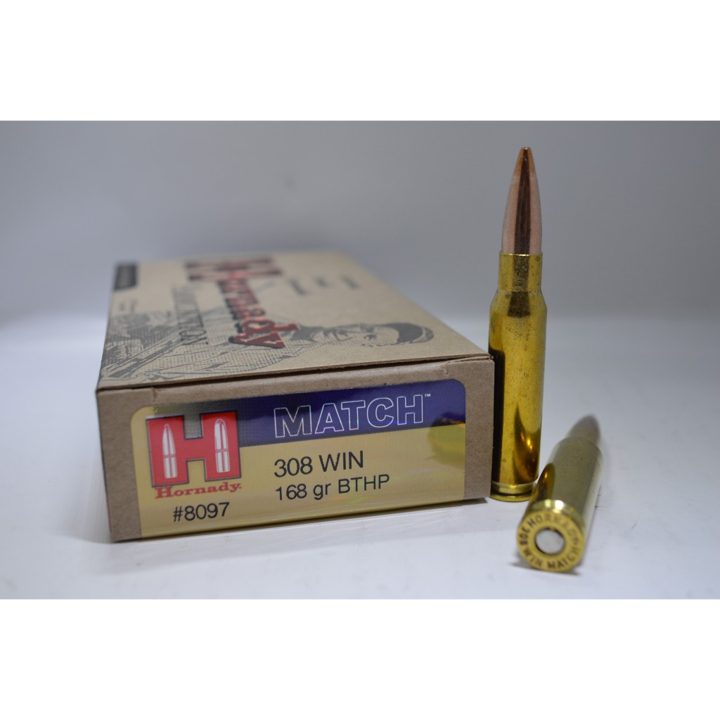 Hornady 308 WIN 168 gr BTHP Match - Shoot Straight