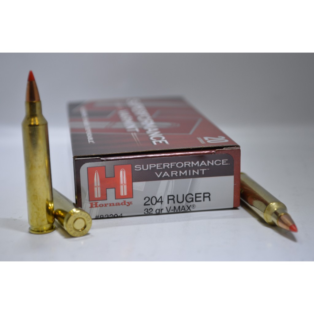 Hornady 204 Ruger 32gr V-MAX Superformance