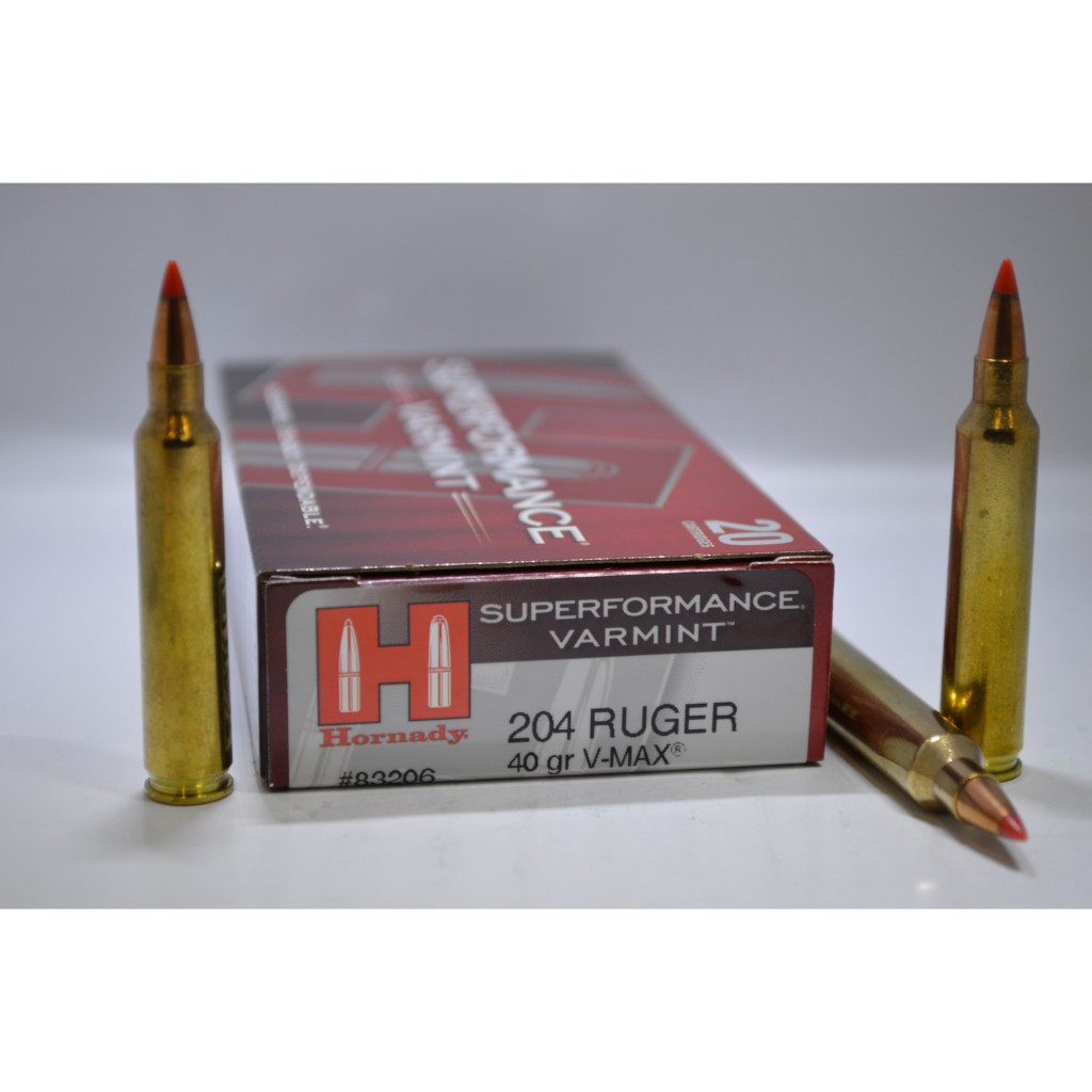 Hornady 204 Ruger 40gr V-MAX Superformance