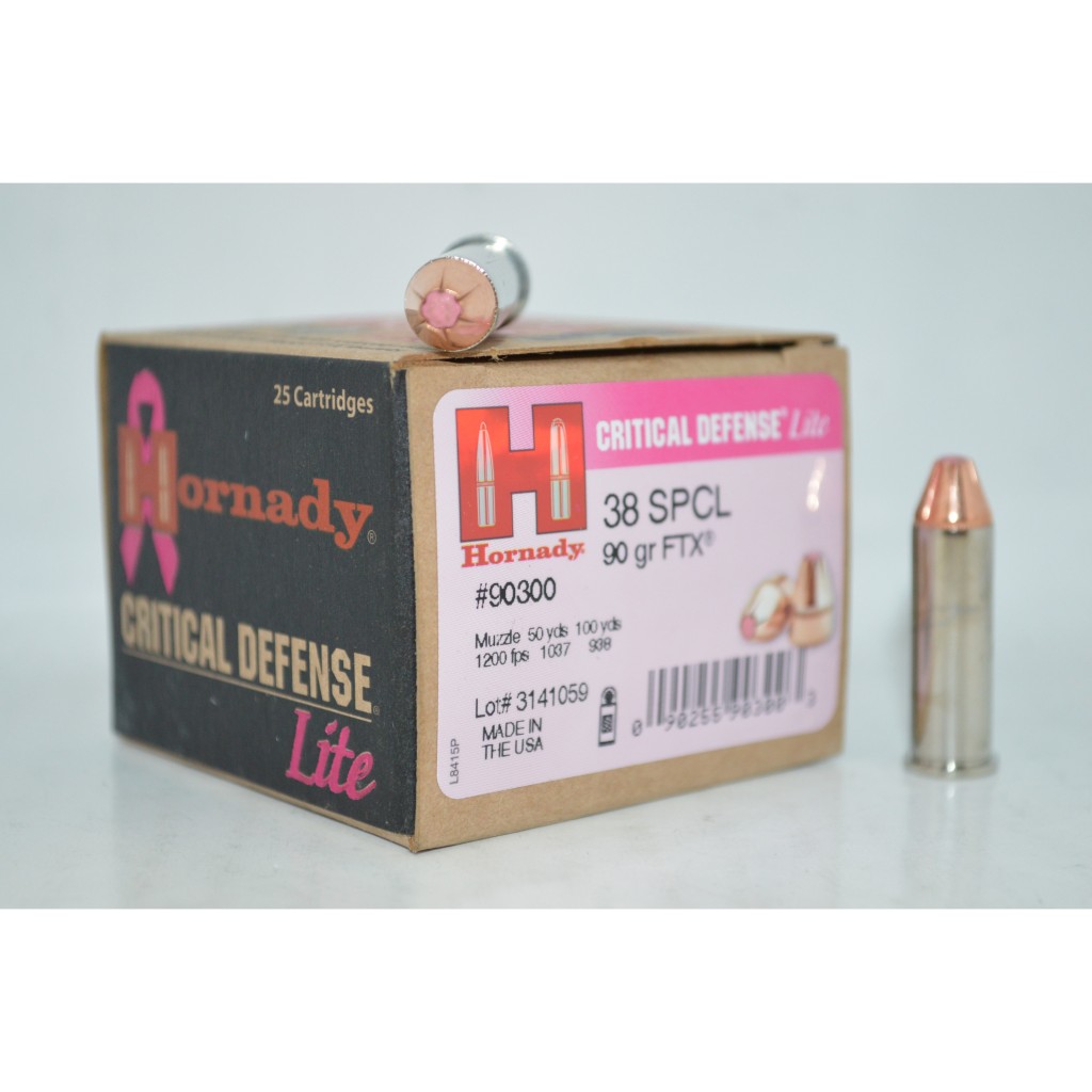Hornady Critical Defense 38 Special LITE - Shoot Straight