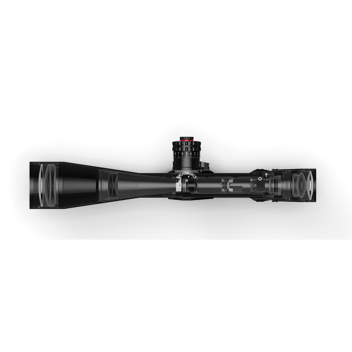 Nightforce BEAST ™ 5-25×56 F1 MOAR - Shoot Straight
