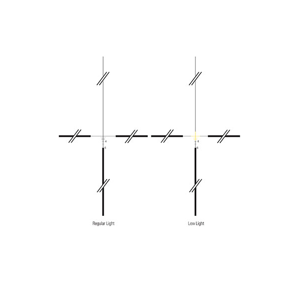 Trijicon TA01-D-100317 ACOG 4x32 Scope with Amber Center Illumination ...