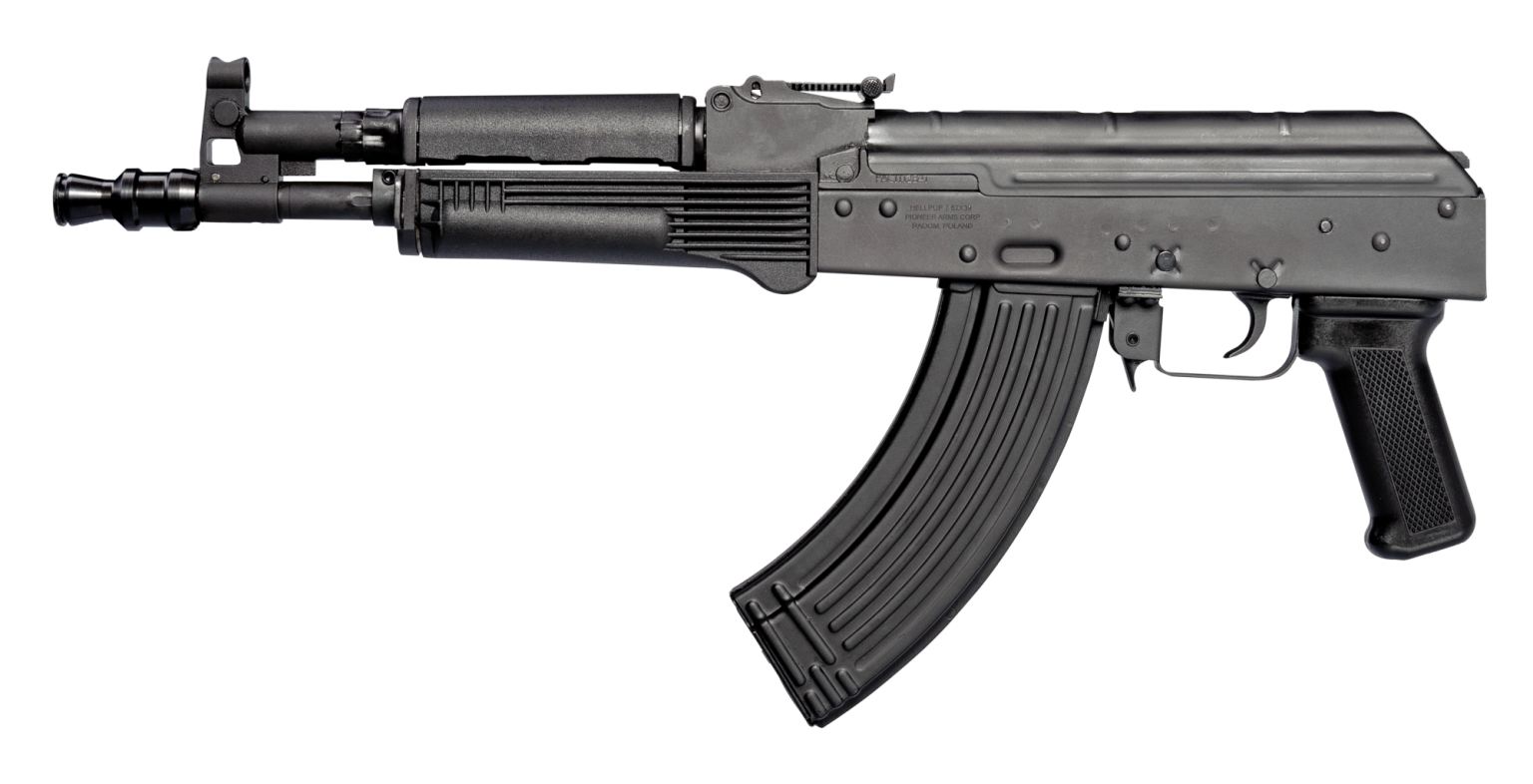 Pioneer Arms Hellpup AKM-47 Style Pistol 7.62x39 - Shoot Straight