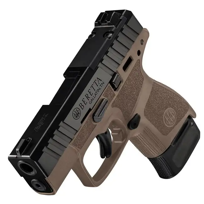 Beretta APX-A1 Carry 9mm FDE Pistol - Red Dot Ready - Shoot Straight